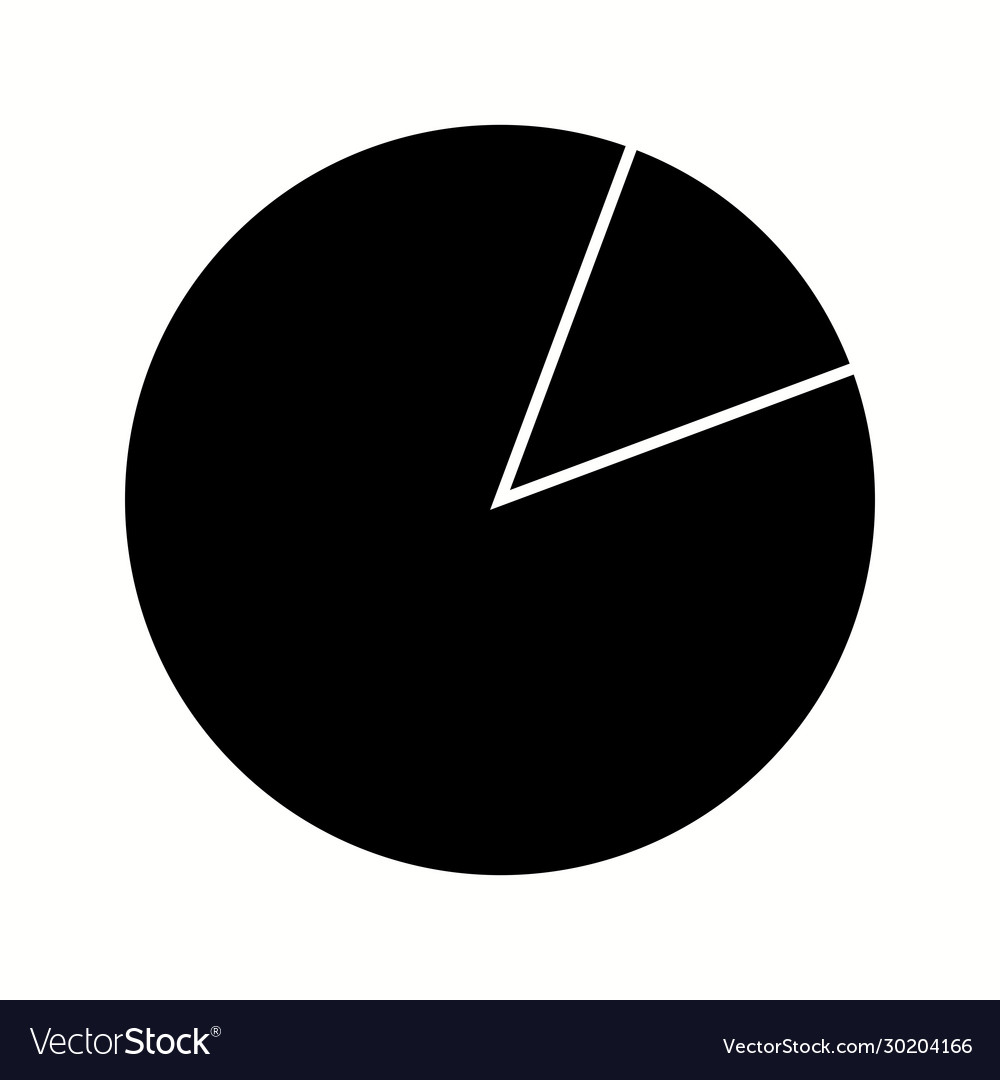 Unique data usage glyph icon Royalty Free Vector Image