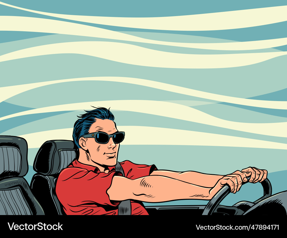 Atmosphere of a successful man an experienced Vector Image