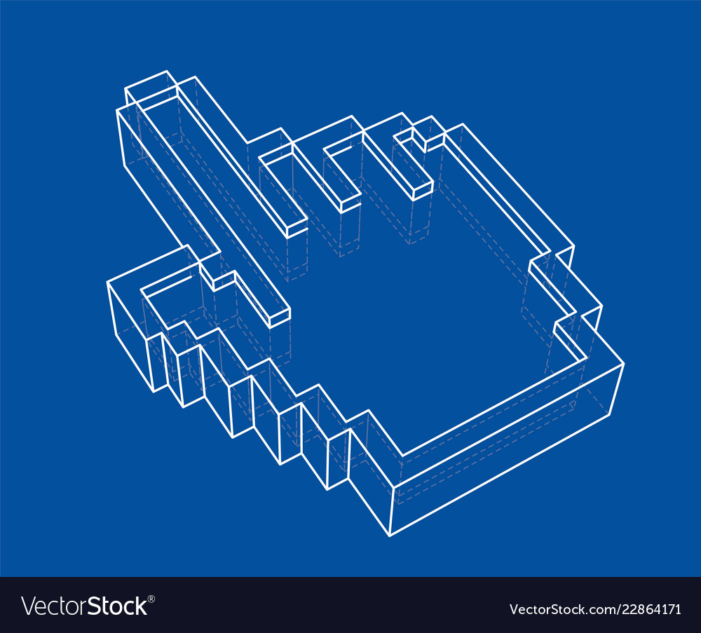 Pointer hand icon Royalty Free Vector Image - VectorStock