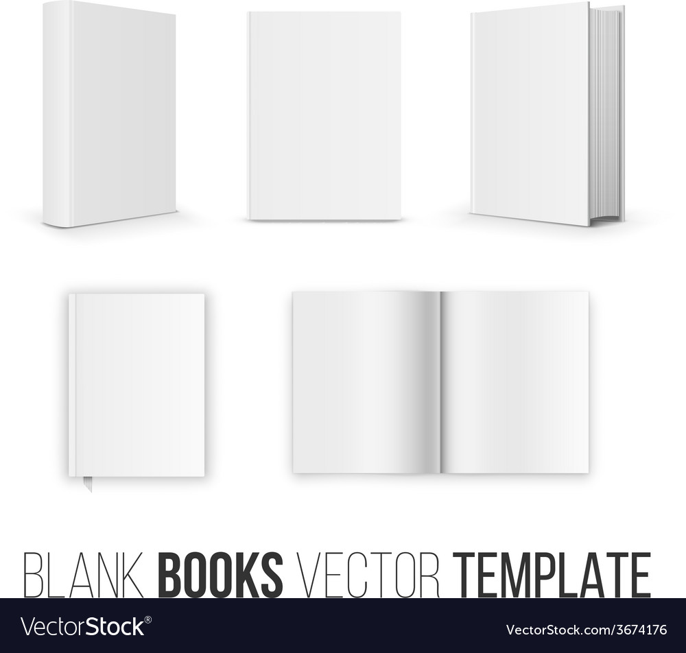 Book set Royalty Free Vector Image - VectorStock