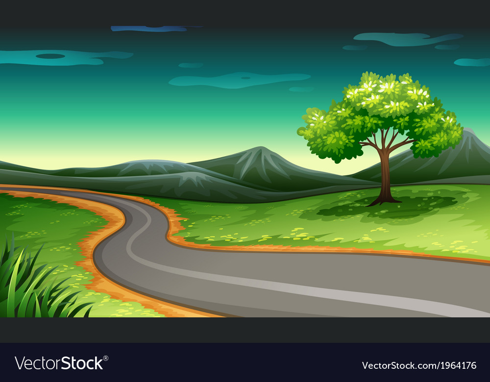 Landscape Royalty Free Vector Image - VectorStock