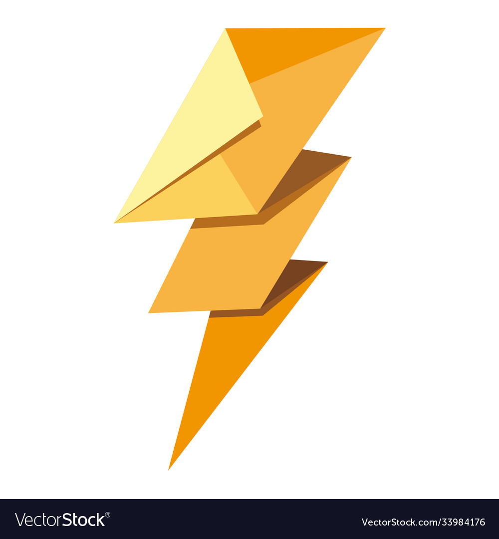 Thunder mail logo Royalty Free Vector Image - VectorStock