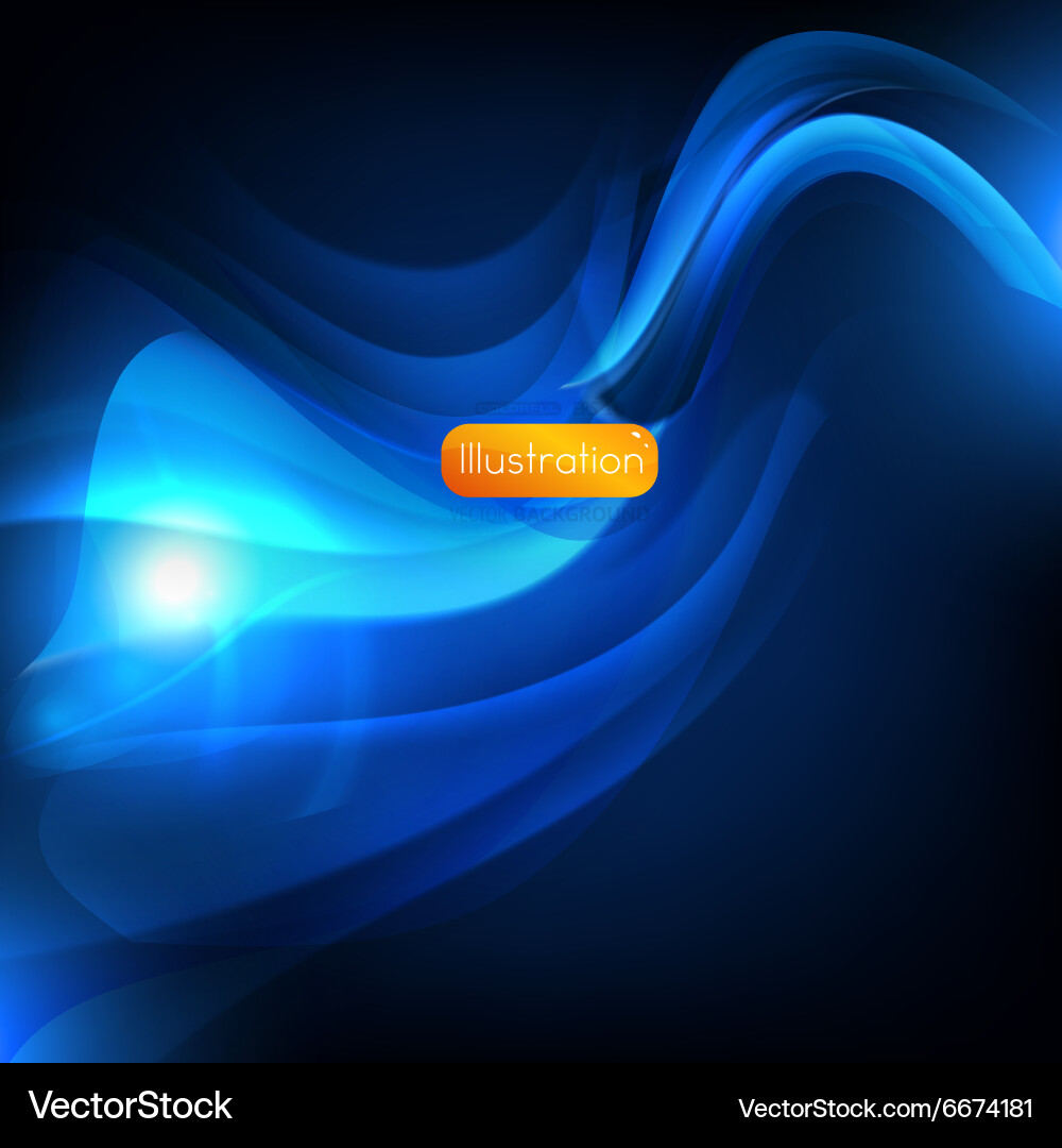 Blue techno background Royalty Free Vector Image