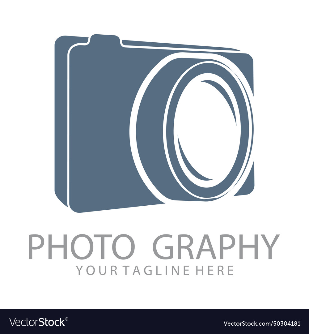 Camera logo Royalty Free Vector Image - VectorStock