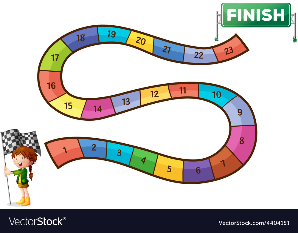 Game template Royalty Free Vector Image - VectorStock