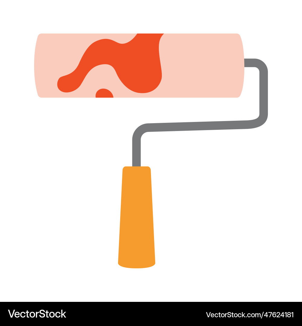 Paint Roller Cartoon at Levi Skipper blog