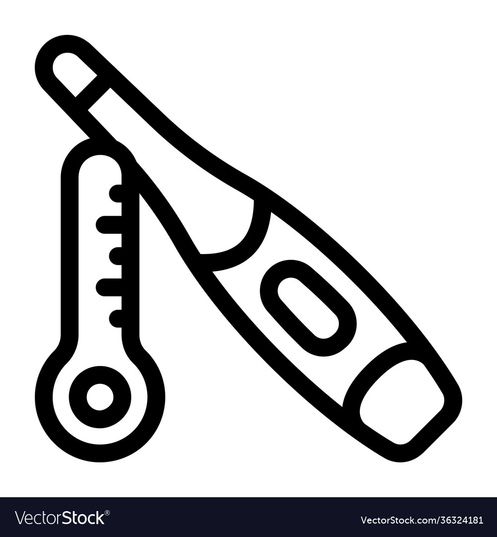 Thermometer Royalty Free Vector Image - VectorStock