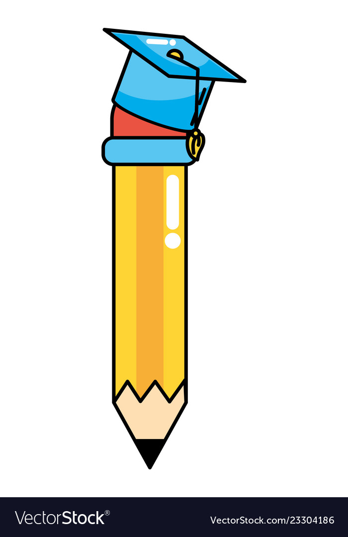 Study element cartoon Royalty Free Vector Image