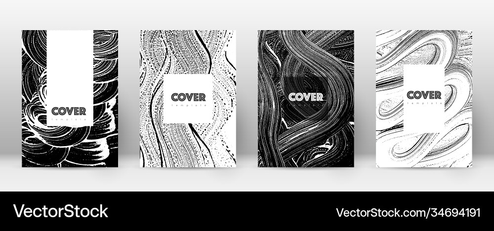 Cover page design template hipster brochure layou Vector Image