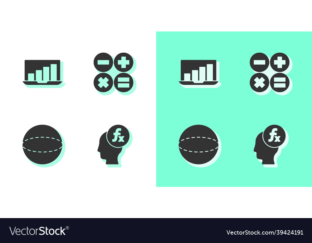 Set function mathematical symbol laptop Royalty Free Vector Set function mathematical symbol laptop Royalty Free Vector