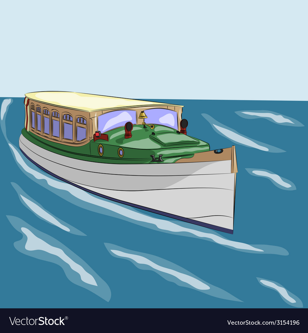 Boat Royalty Free Vector Image - VectorStock