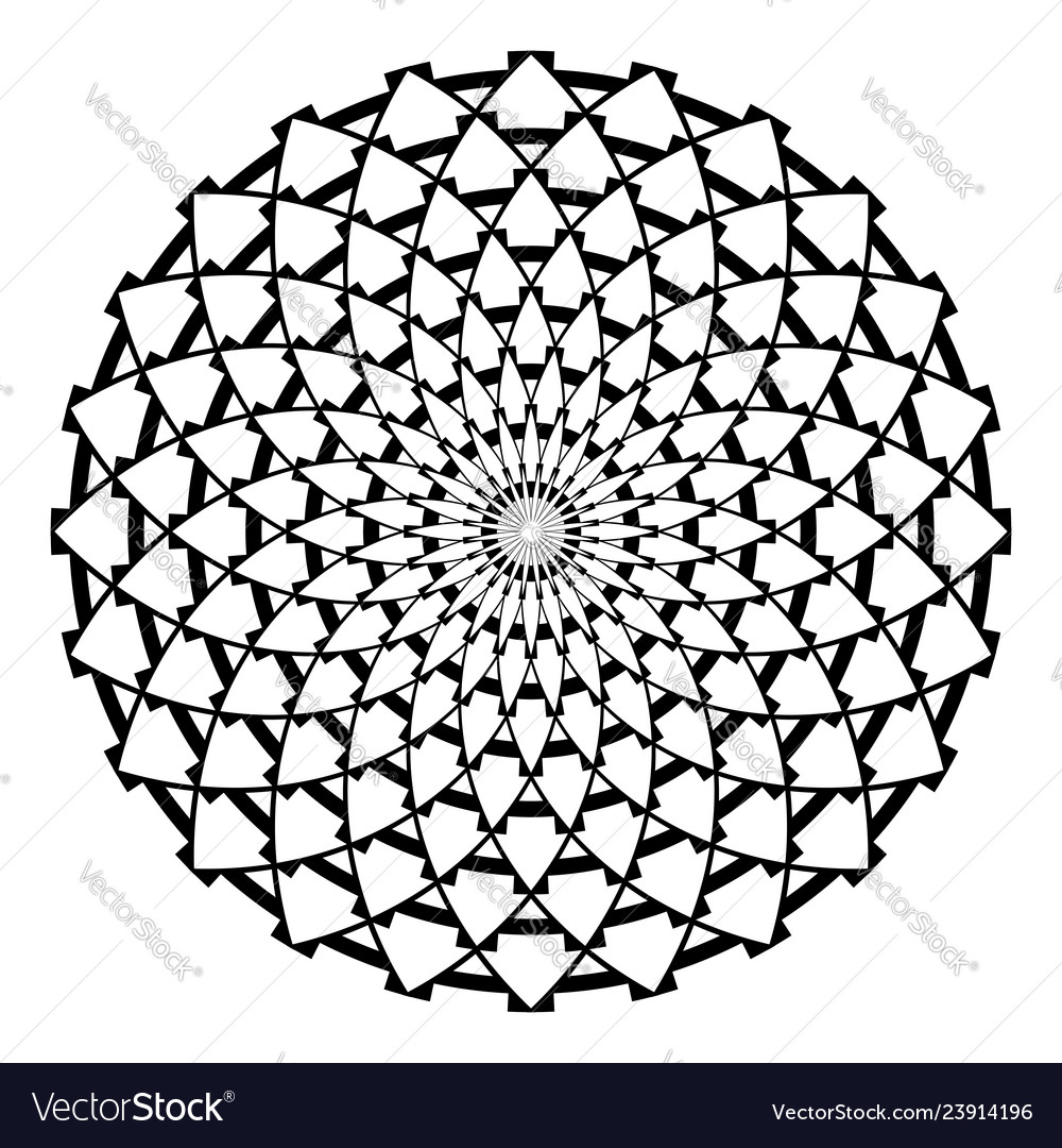 Circle design element Royalty Free Vector Image