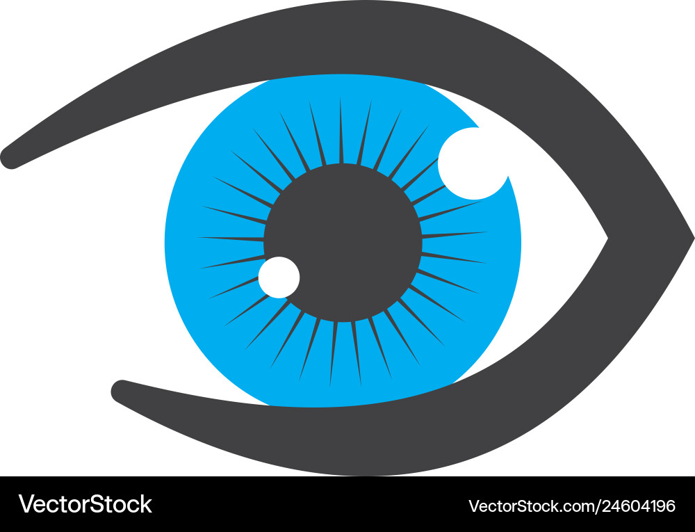 Eye symbol design Royalty Free Vector Image - VectorStock