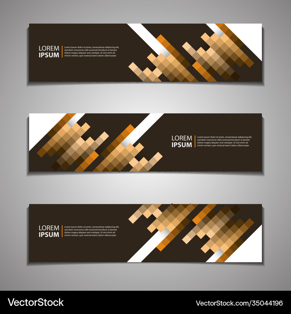 Label banner background modern business corporate Vector Image