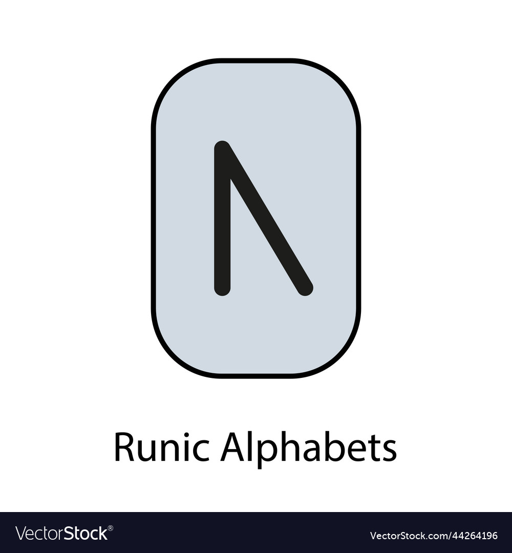 Runic alphabets Royalty Free Vector Image - VectorStock