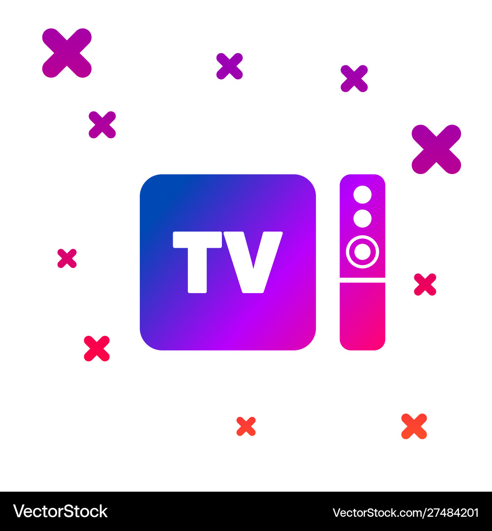 Color multimedia and tv box receiver and player Vector Image