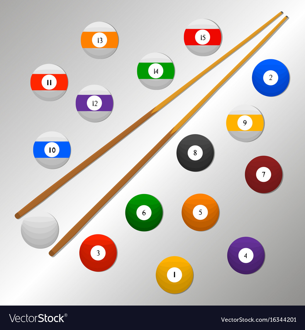 Theme billiards Royalty Free Vector Image - VectorStock