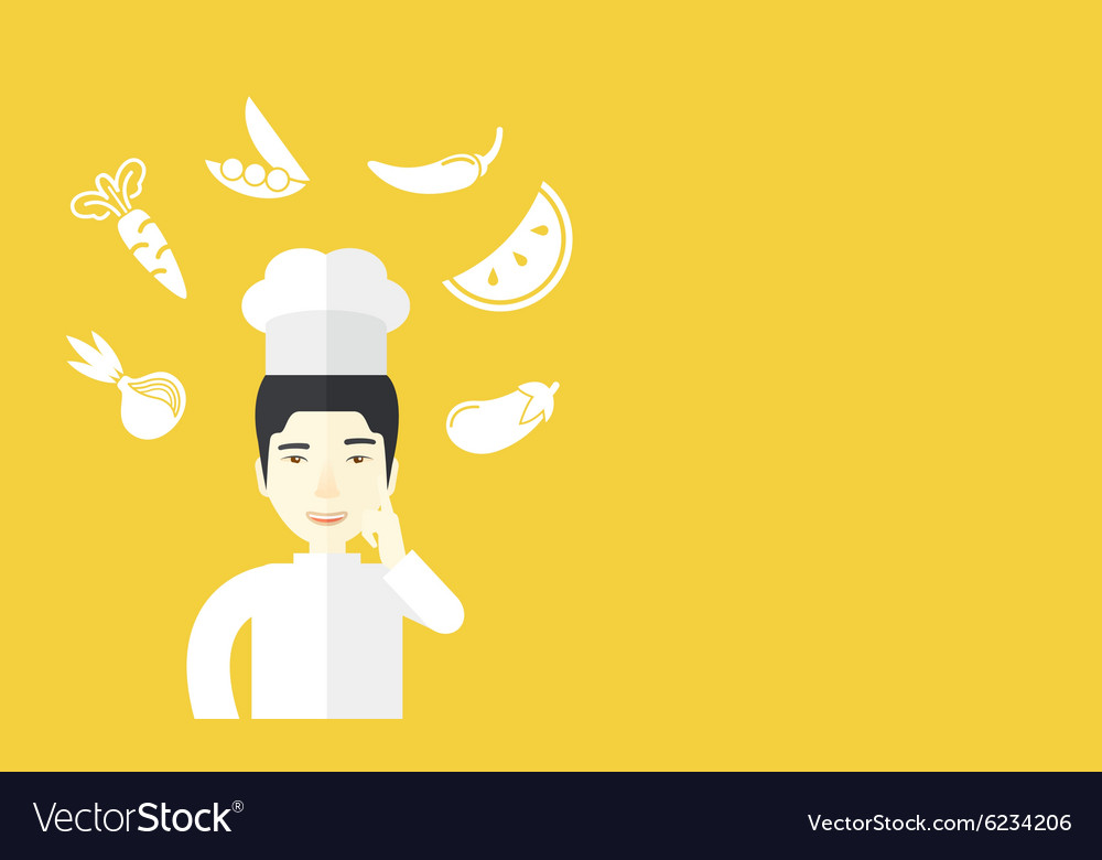 Chef-cooker Royalty Free Vector Image - VectorStock