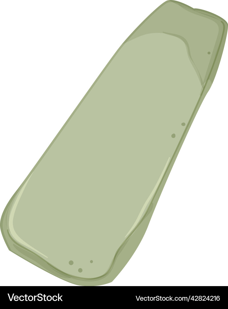 Mattress camp mat cartoon Royalty Free Vector Image