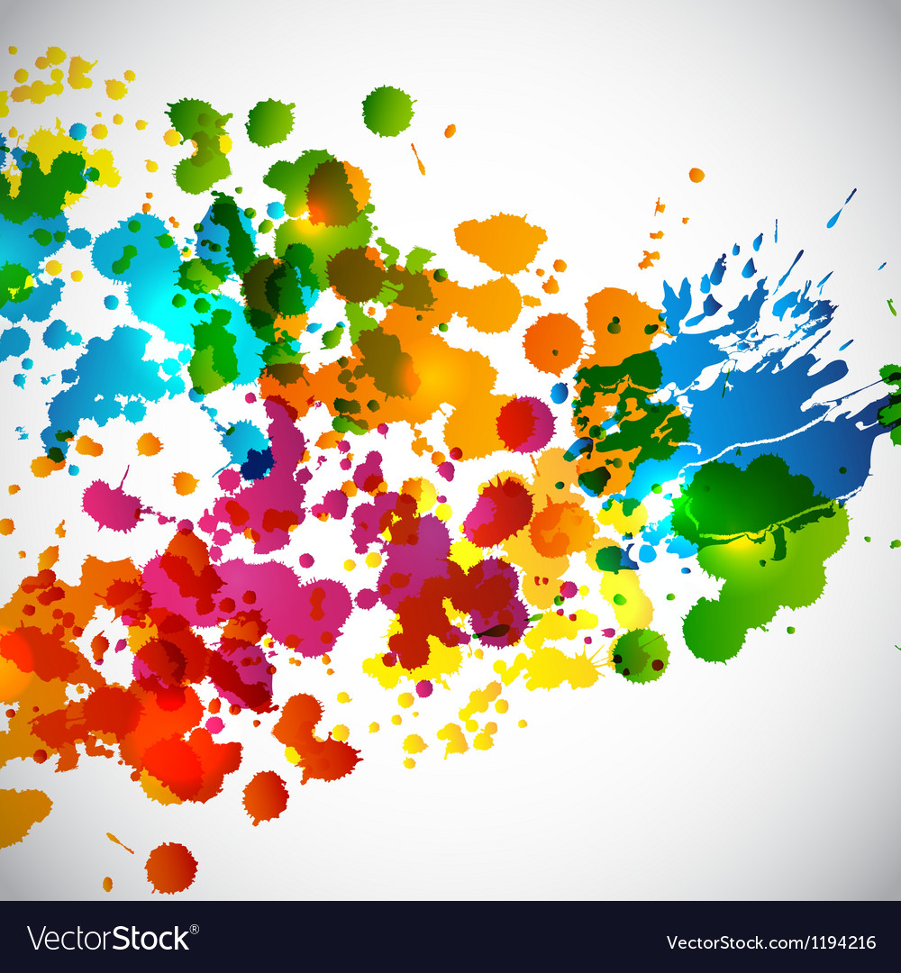 Splash background Royalty Free Vector Image - VectorStock