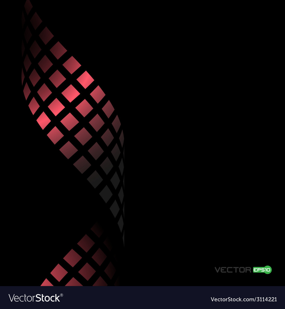 Abstract square wave Royalty Free Vector Image