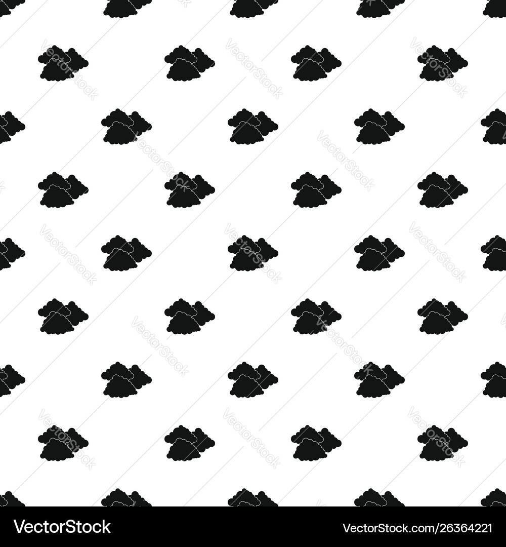 Dark cloudy pattern seamless Royalty Free Vector Image