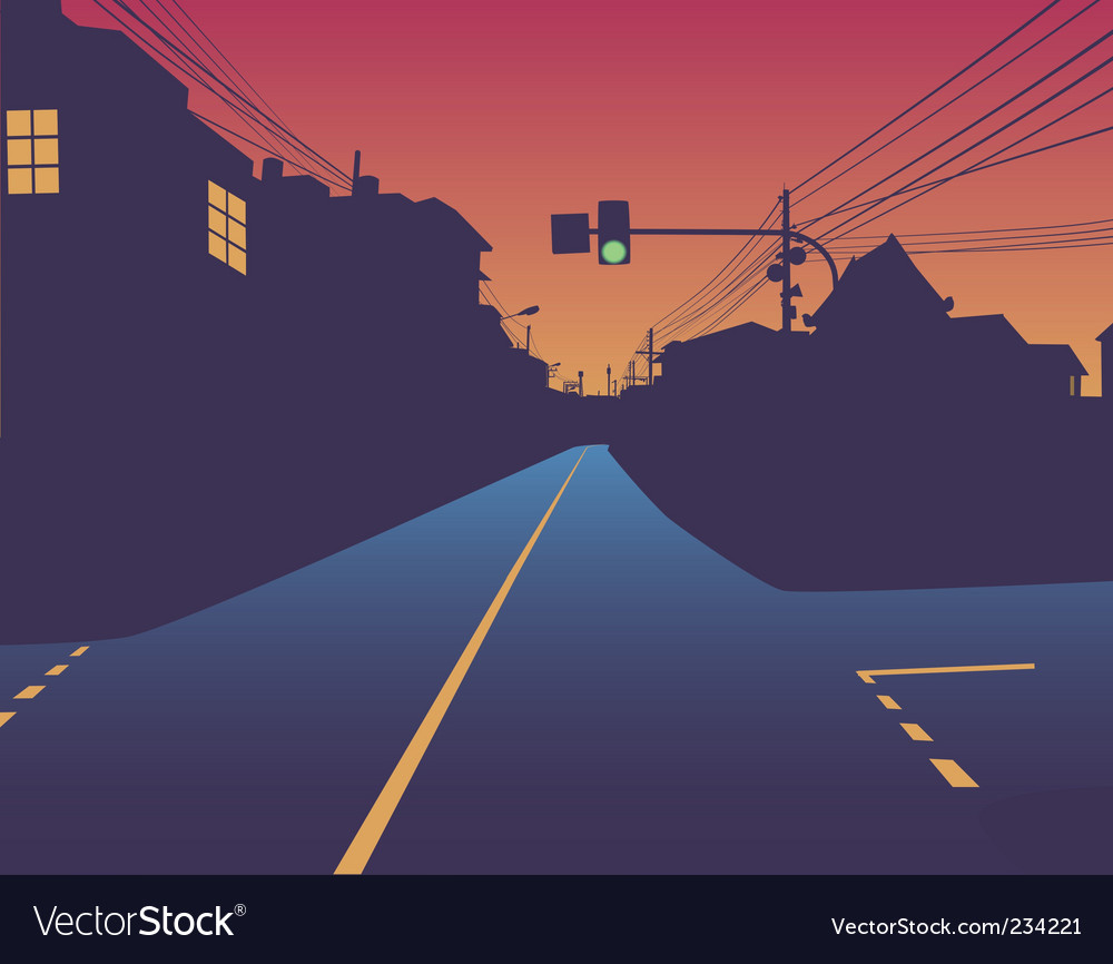 Green light Royalty Free Vector Image - VectorStock