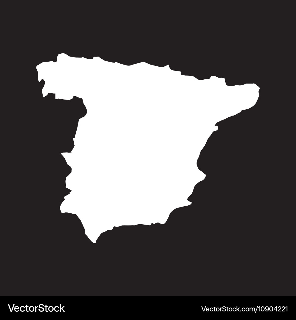 Map classic icon of spanish culture Royalty Free Vector