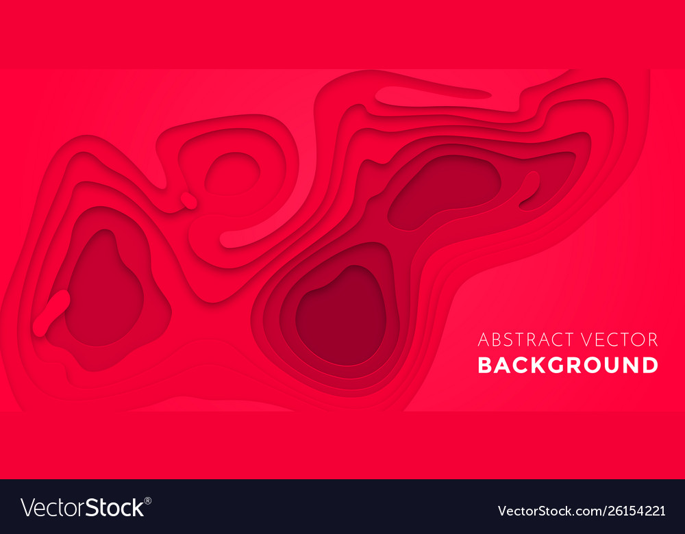 Purple red papercut multi layer pattern background