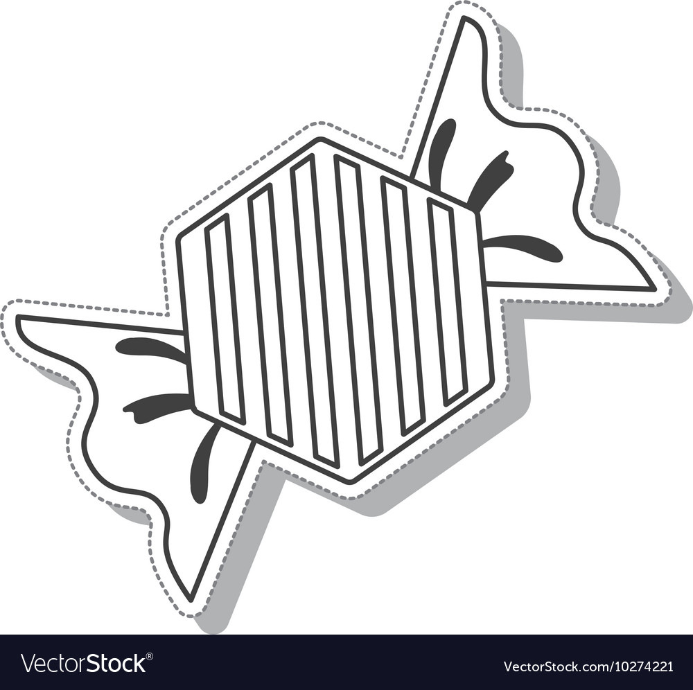 Wrapped candy icon Royalty Free Vector Image - VectorStock