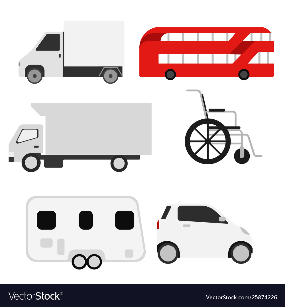 Car pattern flat design Royalty Free Vector Image