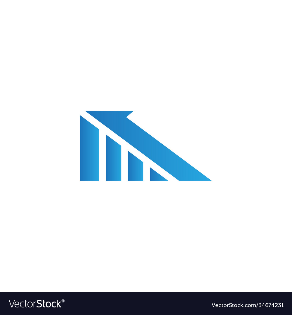 Analytics logo - data business technology finance Vector Image