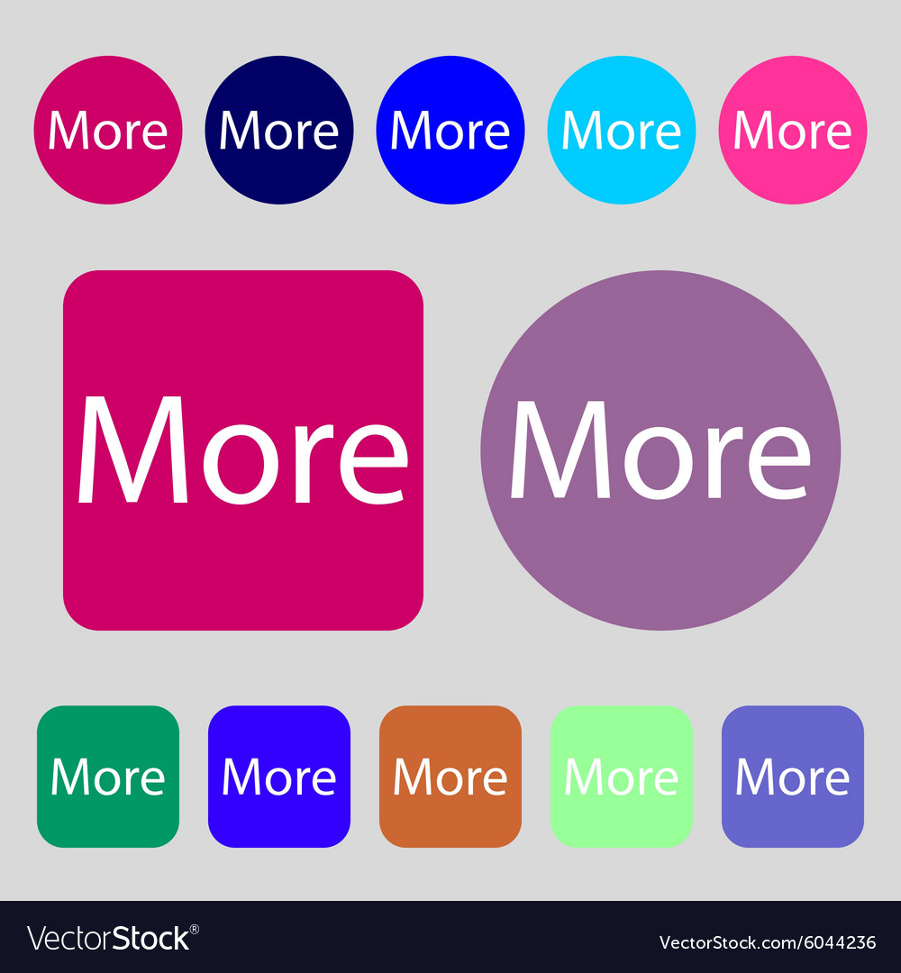 More sign icon details symbol website navigation Vector Image More sign icon details symbol website navigation Vector Image