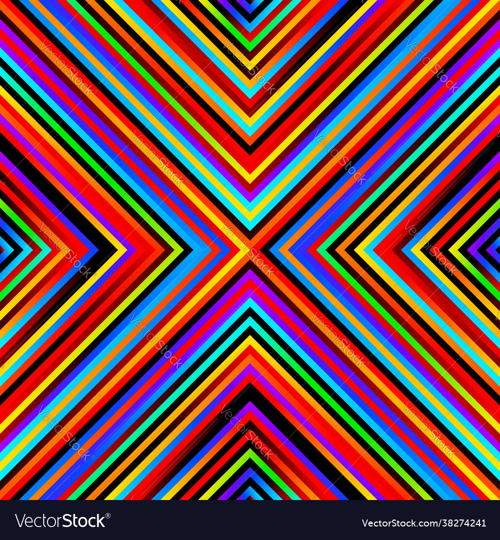 Crazy squares - bright geometric pattern Vector Image