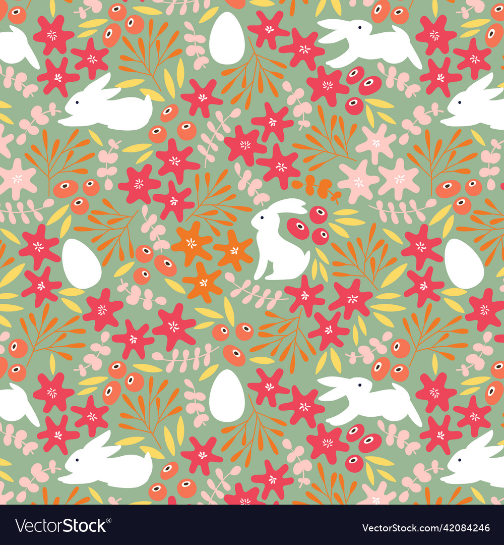 Easter pattern Royalty Free Vector Image - VectorStock