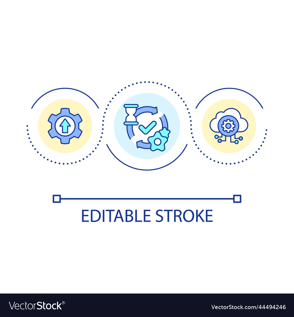 Increase Efficiency Icon Efficiency And Productivity Icon Royalty Free