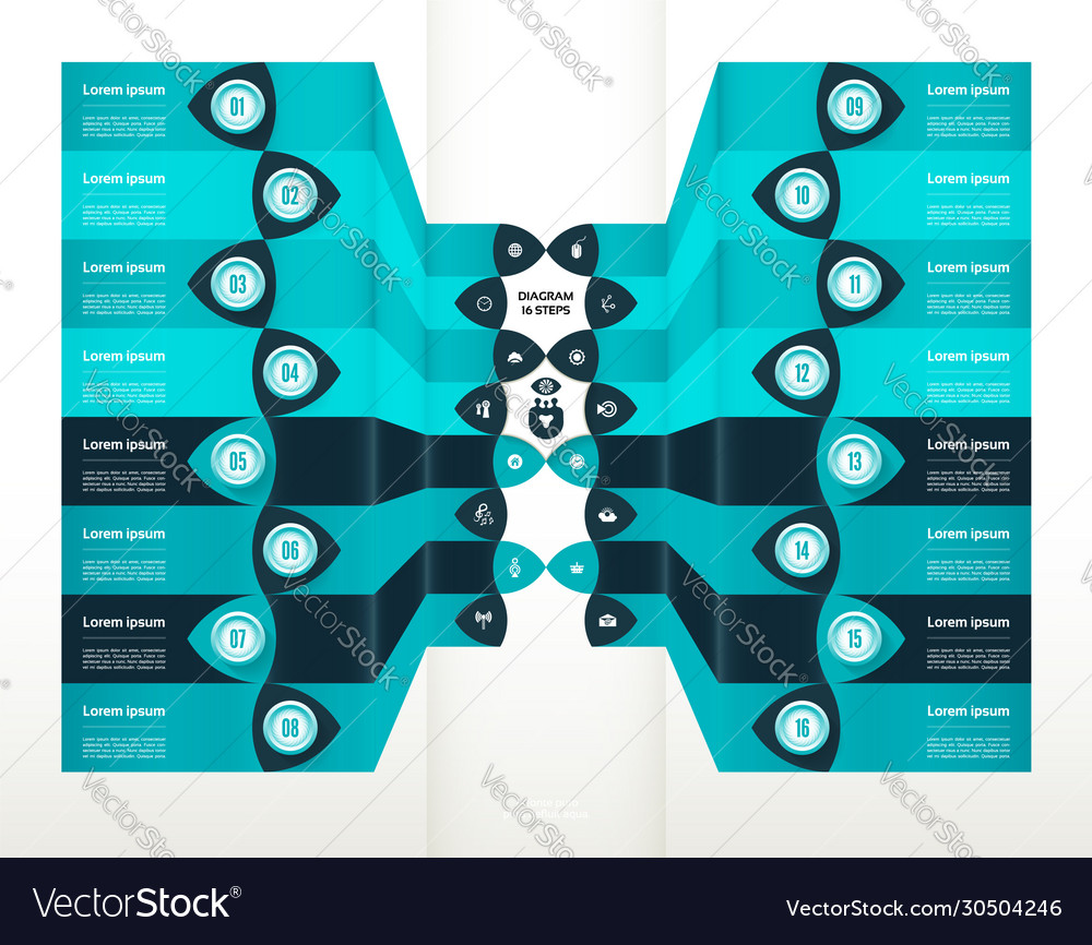 Progress background template for diagram graph Vector Image