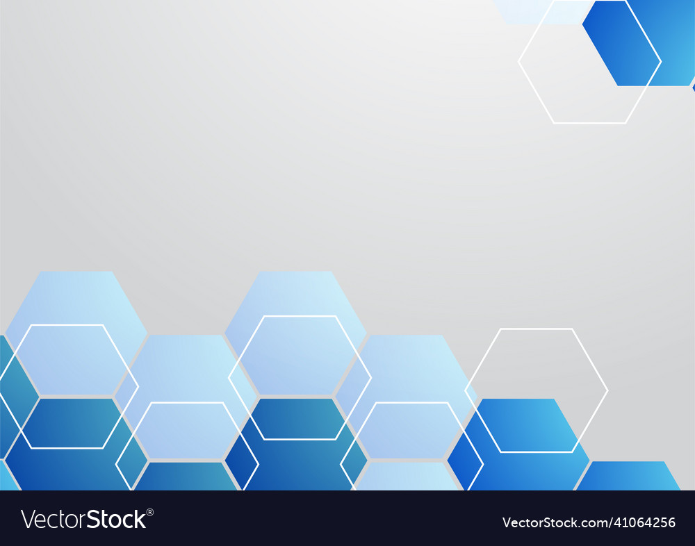 Abstract geometric blue and white color Royalty Free Vector