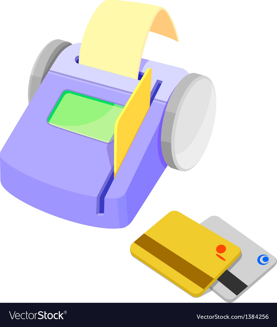 Icon card reader Royalty Free Vector Image - VectorStock
