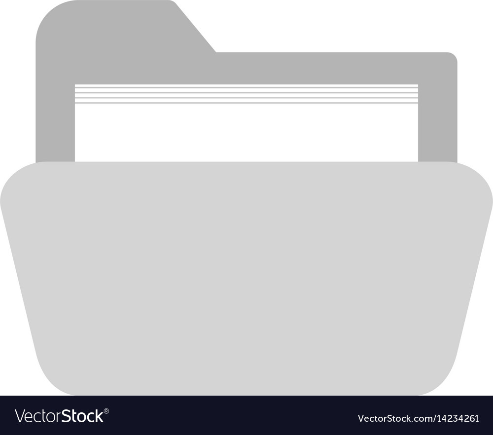 Folder ii Royalty Free Vector Image - VectorStock