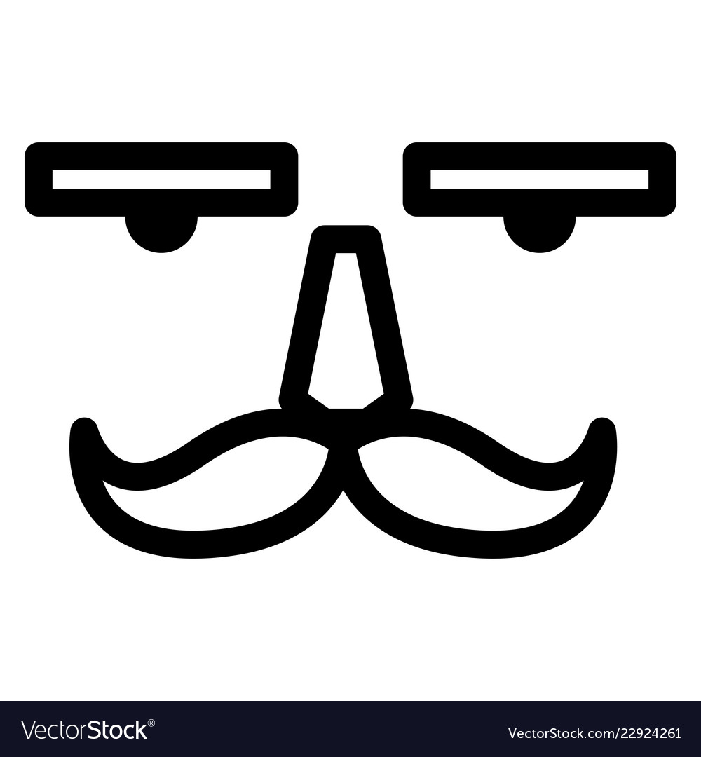 Nutcracker face design Royalty Free Vector Image