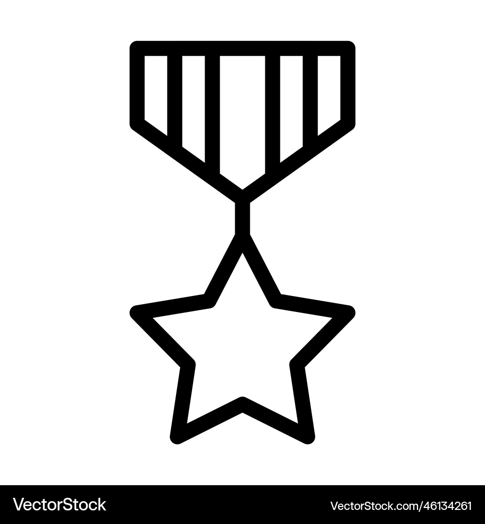 Tank icon outline style military army element Vector Image