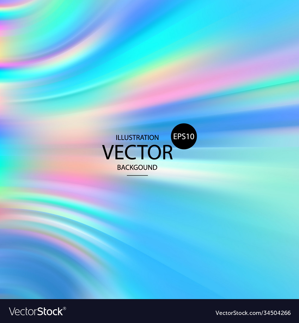 Abstract color blurred gradient background with Vector Image