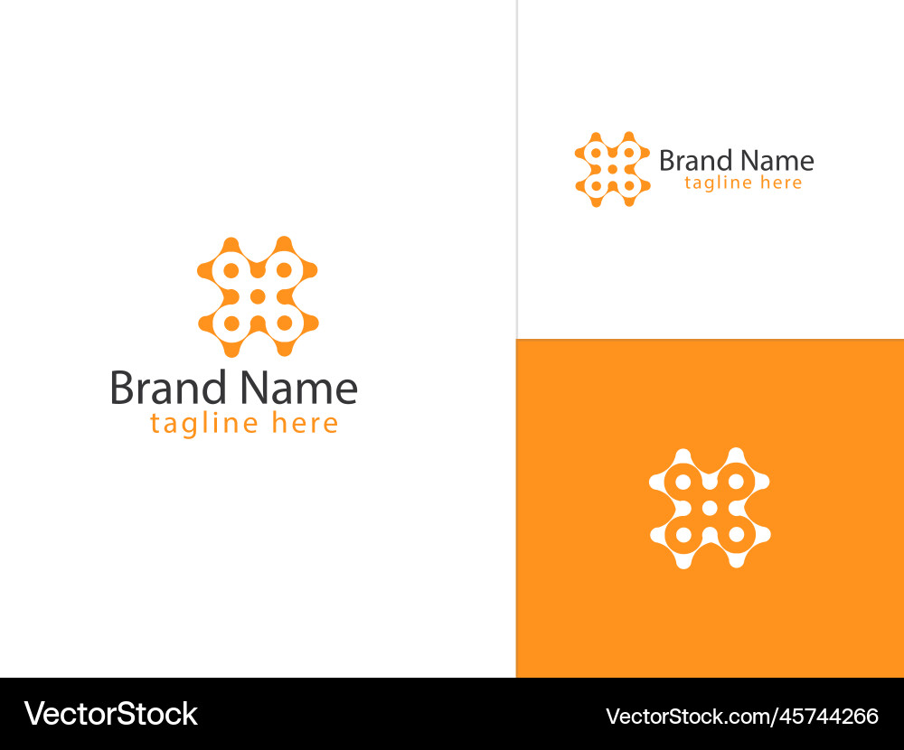 Company logo design templates - brand Royalty Free Vector