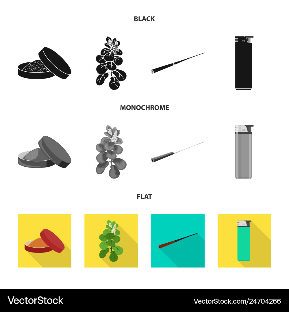 Design of refuse and stop symbol set Royalty Free Vector