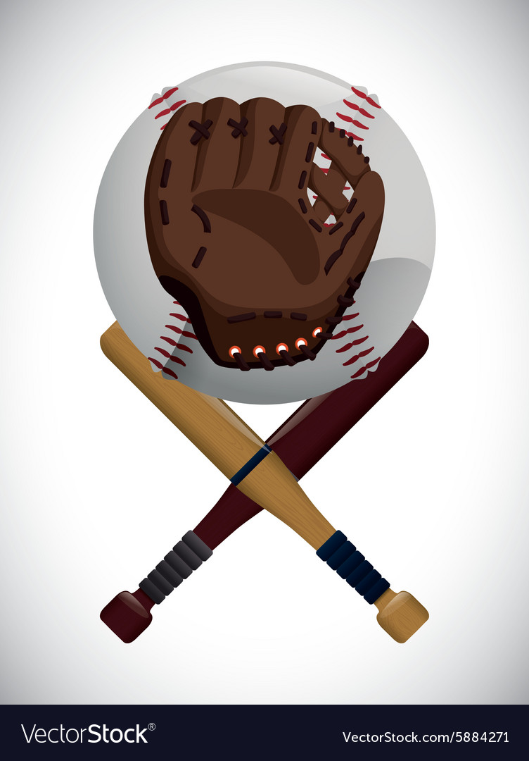 Baseball design Royalty Free Vector Image - VectorStock
