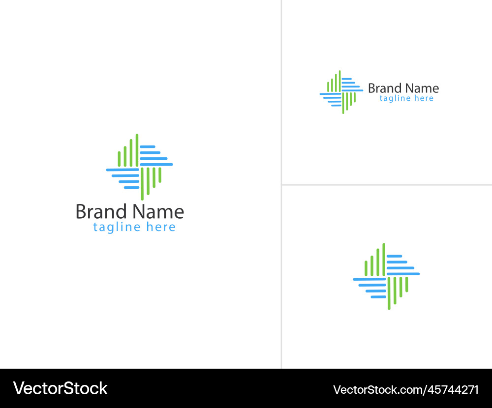 Company logo design templates - brand Royalty Free Vector
