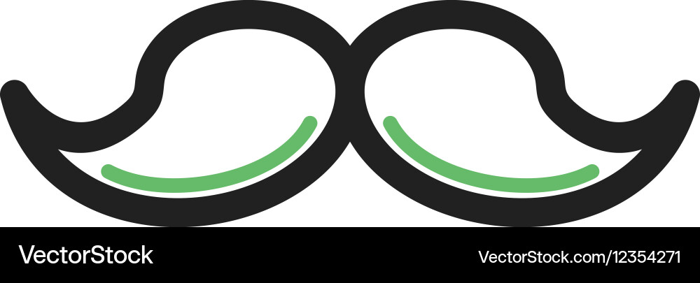 Moustache Royalty Free Vector Image - VectorStock