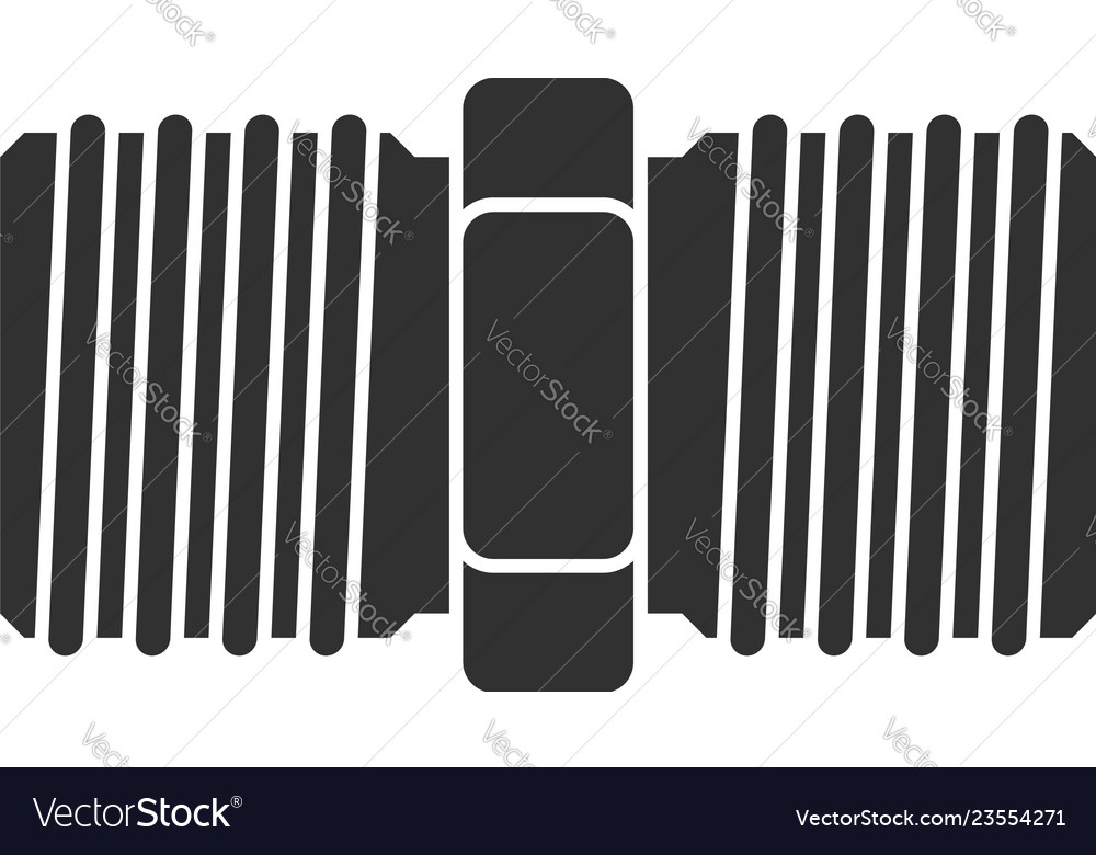 Screw-thread icon simple style Royalty Free Vector Image