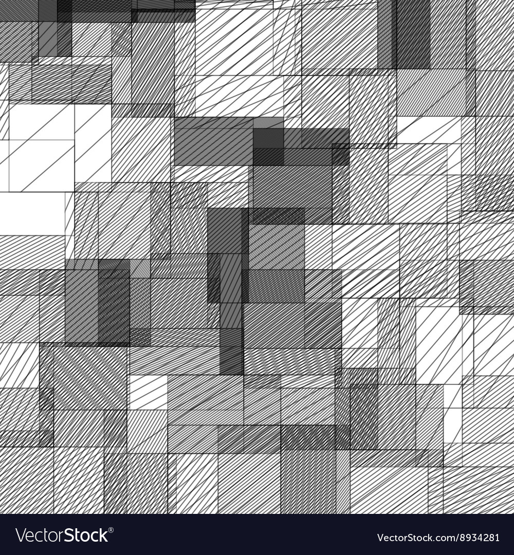 Abstract squared pattern Royalty Free Vector Image
